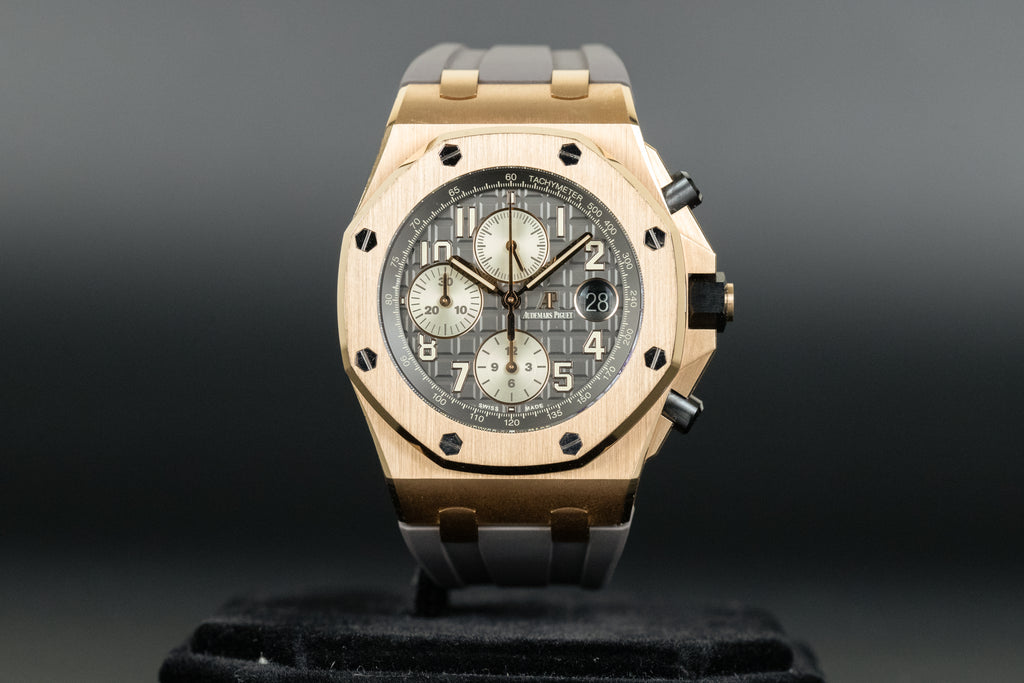 Audemars Piguet26470OR Royal Oak Offshore 'Brick' Grey Dial – Newport ...