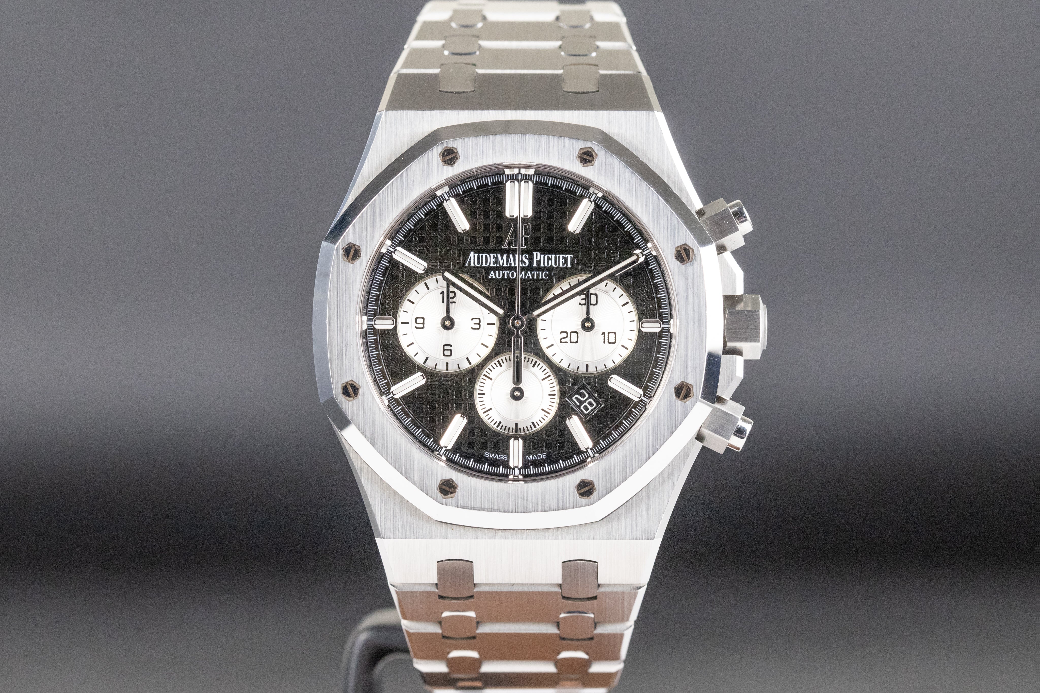 Audemars Piguet 26331ST Royal Oak Chronograph Black Dial – Newport ...