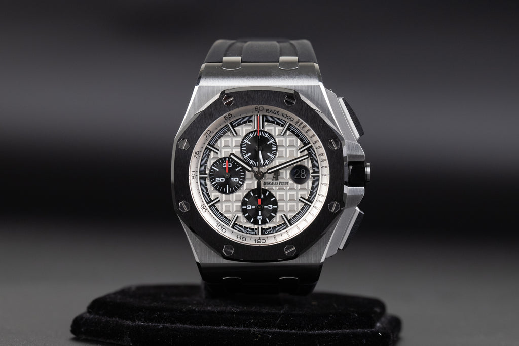 Audemars Piguet26400SO Royal Oak Offshore White Dial – Newport Watch Club