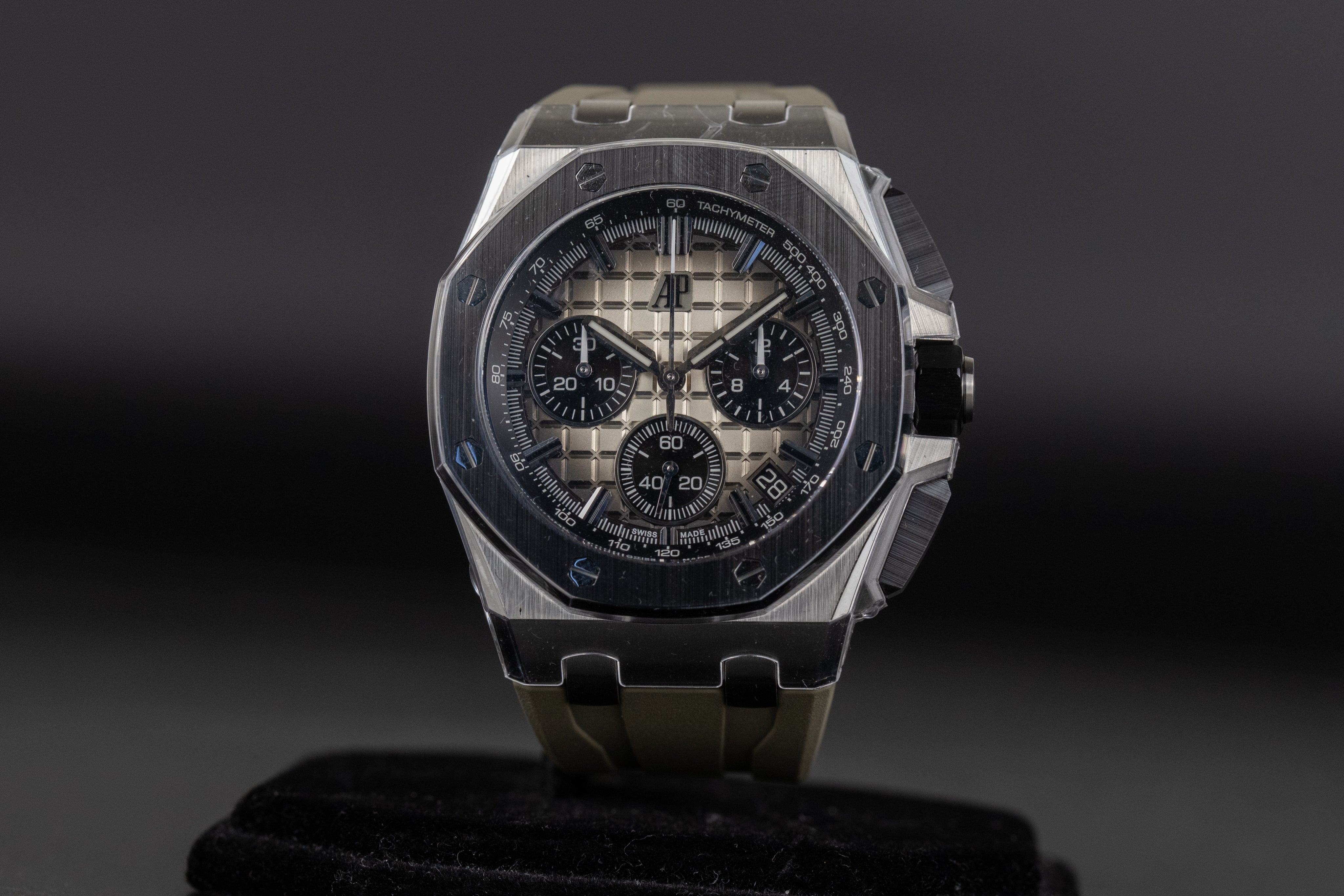 Audemars Piguet 26420SO Royal Oak Offshore Smoked Taupe Dial – Newport ...