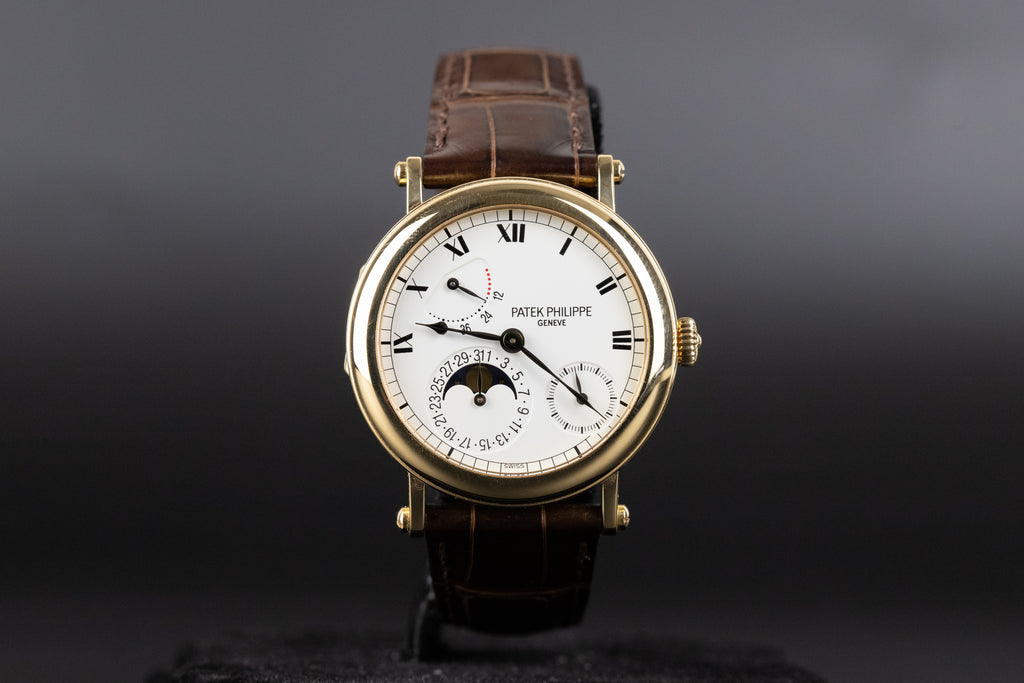 Patek Philippe 5054J Power Reserve Moon Phase – Newport Watch Club