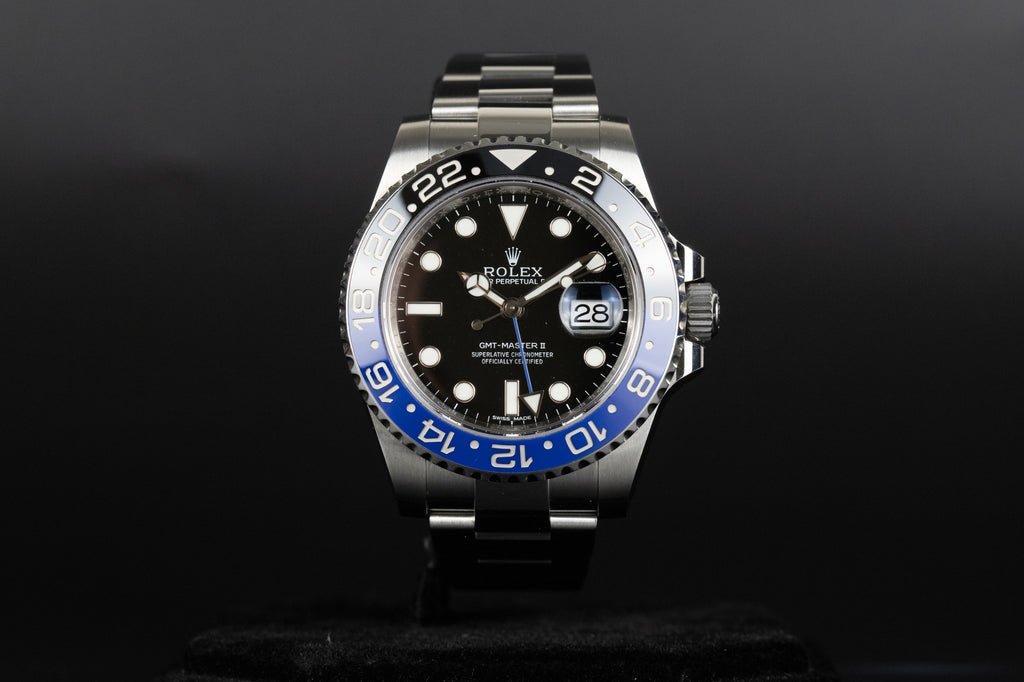 Rolex116710BLNR GMT Master II 'Batman' – Newport Watch Club