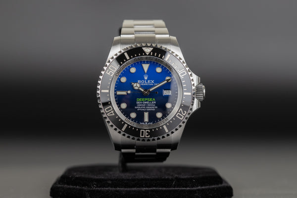 Rolex 126660 Deepsea Sea-Dweller Deep Blue Dial – Newport Watch Club