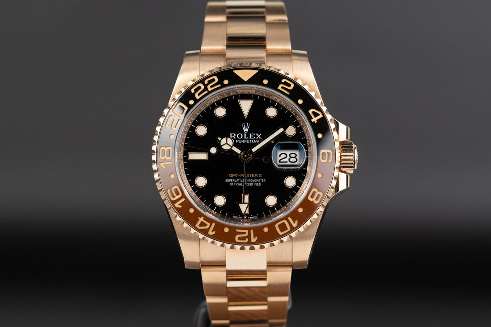 Rolex 126715CHNR GMT Master II 'Root Beer' – Newport Watch Club