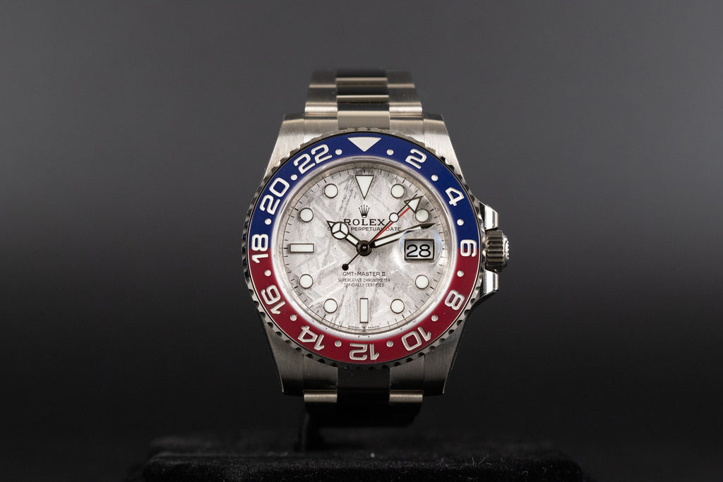 Rolex 126719BLRO GMT Master II 'Pepsi' Meteorite – Newport Watch Club