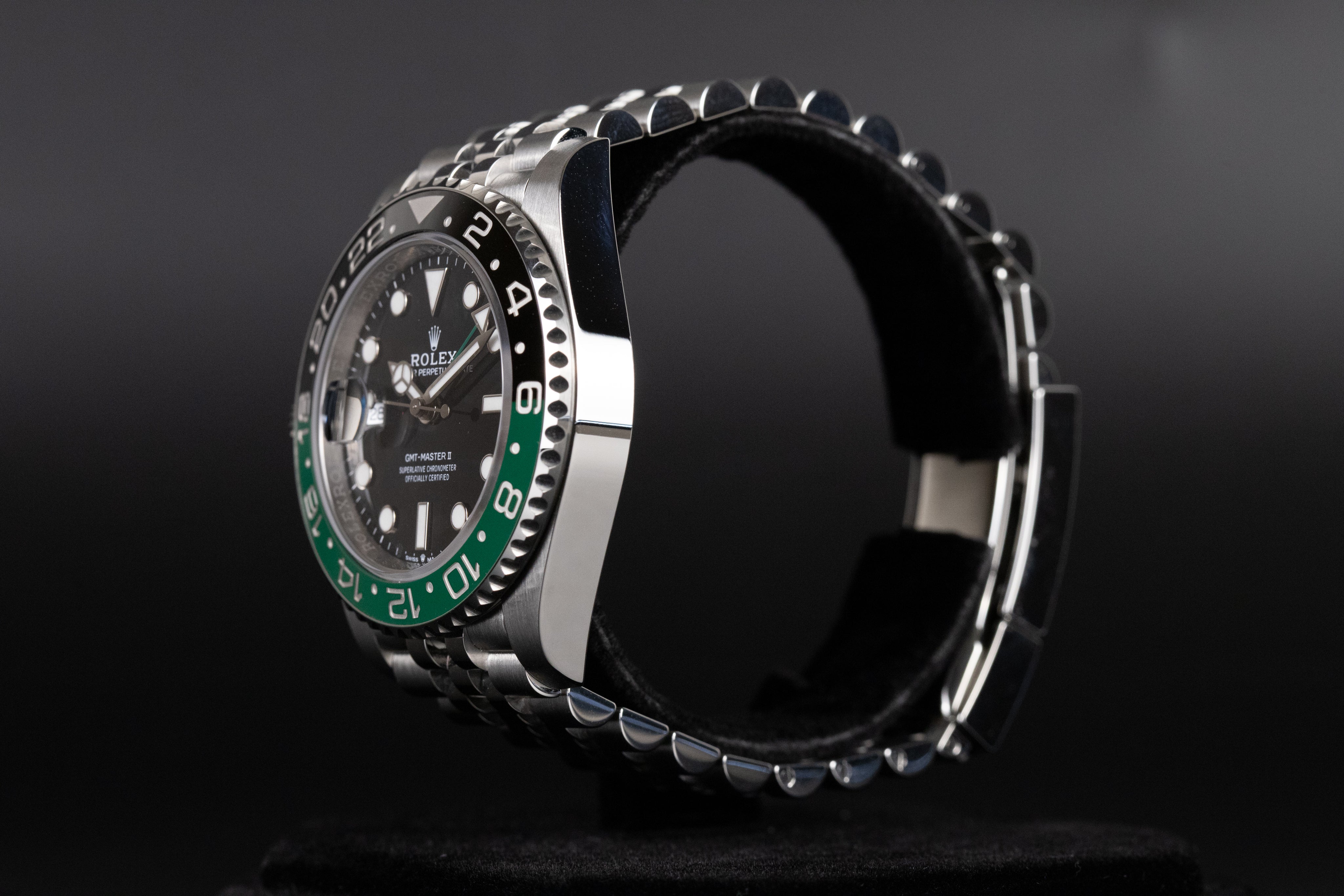 Rolex 126720VTNR GMT Master II Lefty 'Sprite' – Newport Watch Club