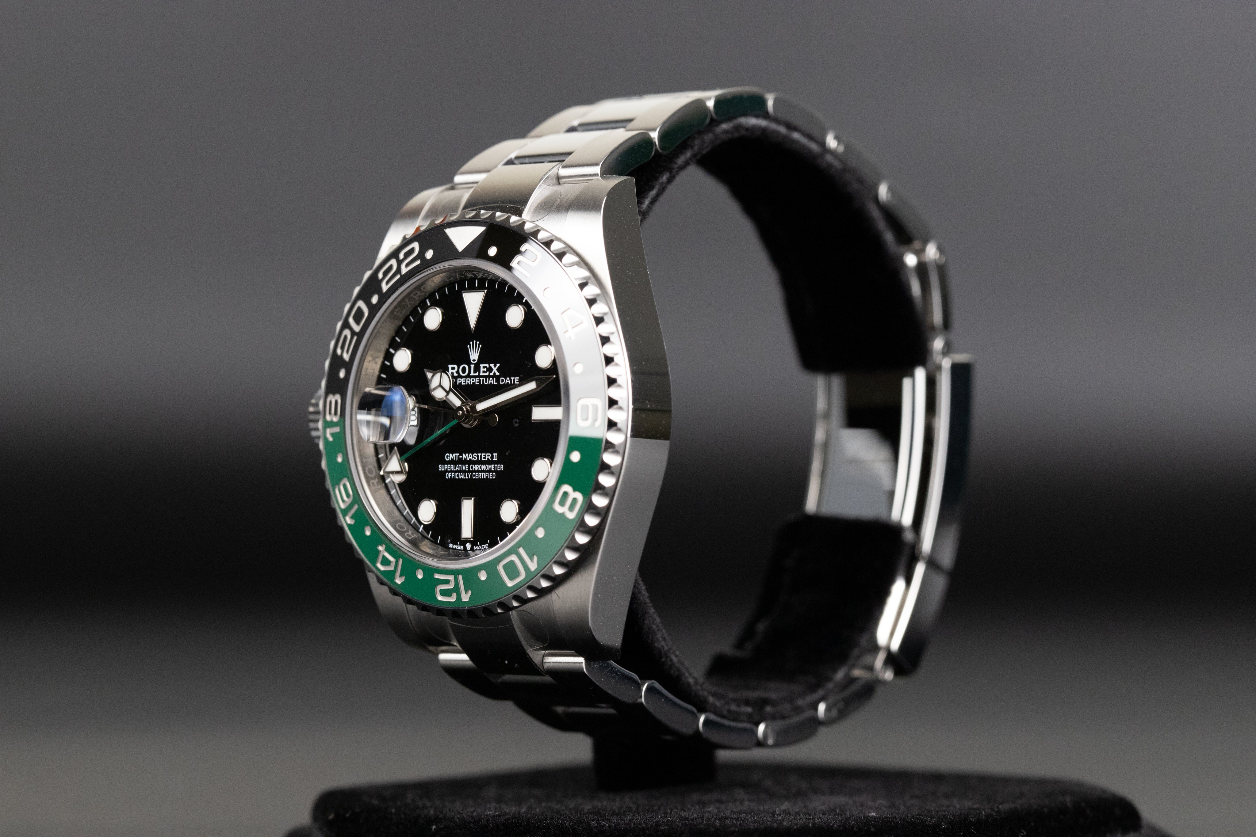 Rolex 126720VTNR GMT Master II Lefty 'Sprite' – Newport Watch Club