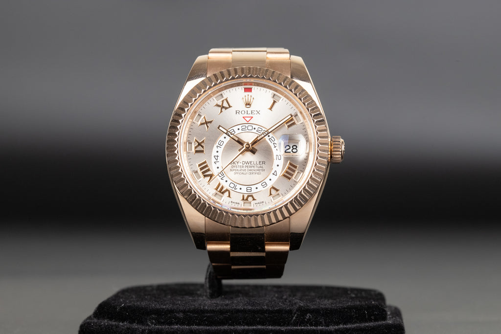 Rolex326935 Sky-Dweller Sundust Dial – Newport Watch Club