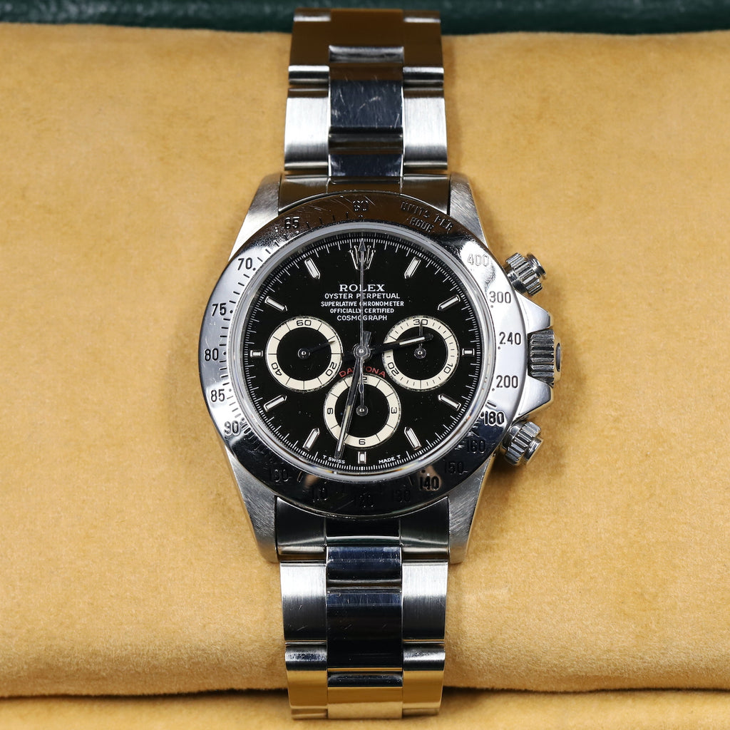 Rolex16520 Daytona Patrizzi Dial – Newport Watch Club