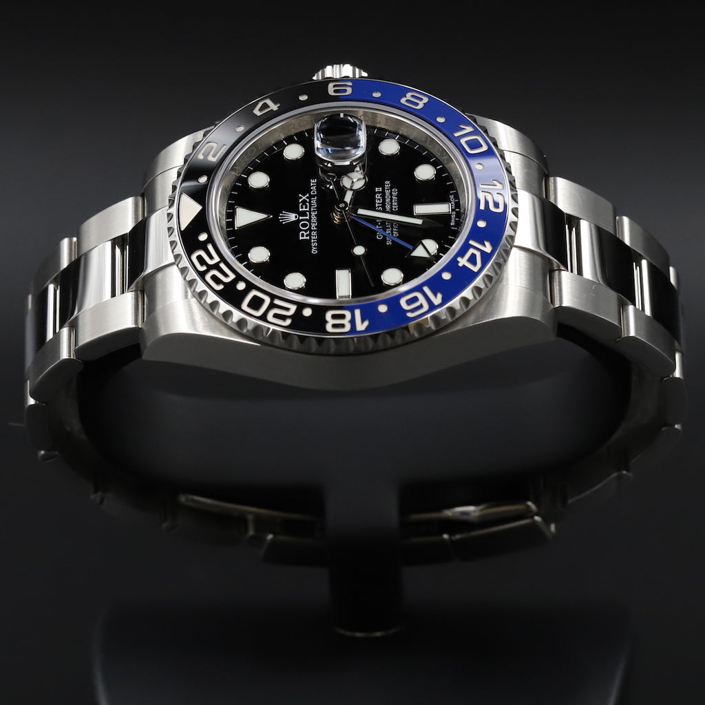 Rolex116710BLNR GMT Master II 'Batman' – Newport Watch Club