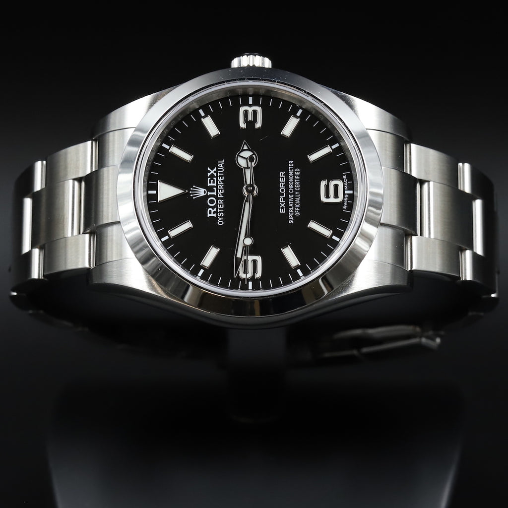 Rolex214270 Explorer New Dial – Newport Watch Club
