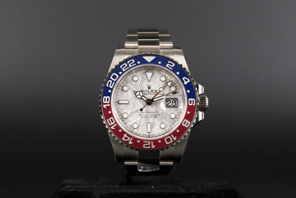 Rolex126719BLRO GMT Master II 'Pepsi' Meteorite – Newport Watch Club