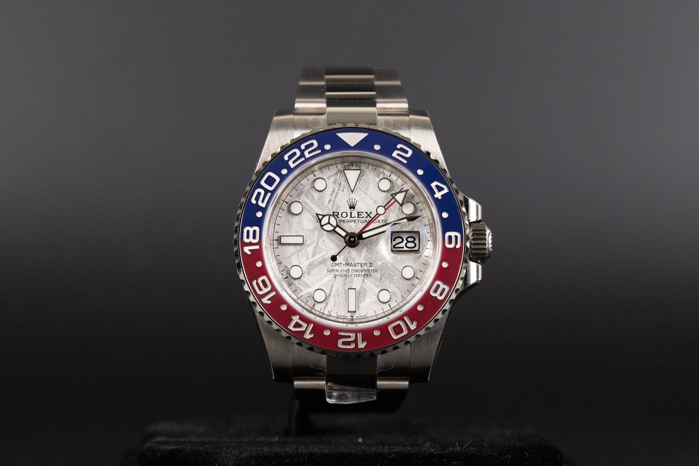 Rolex126719BLRO GMT Master II 'Pepsi' Meteorite – Newport Watch Club