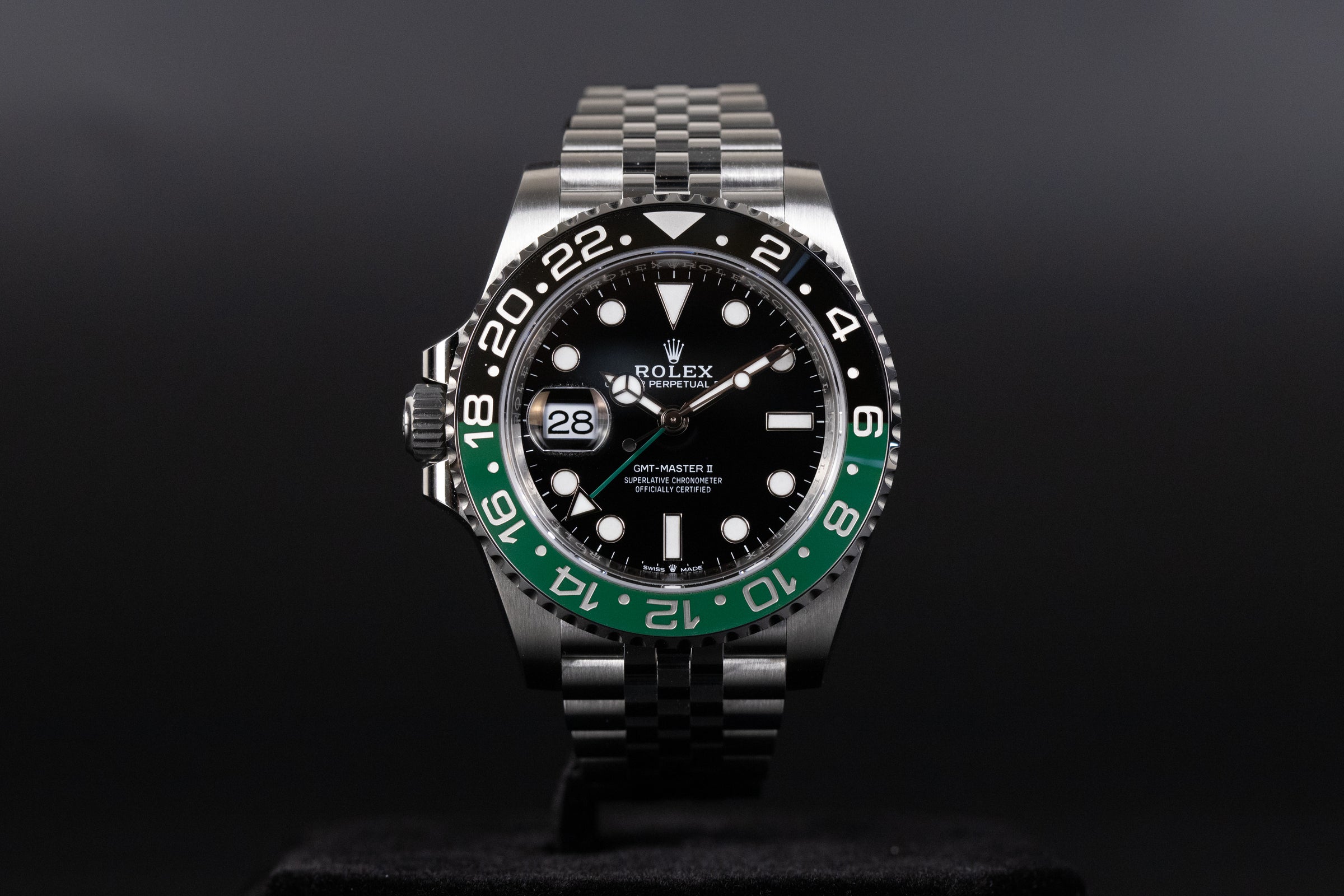 Rolex126720VTNR GMT Master II Lefty 'Sprite' – Newport Watch Club